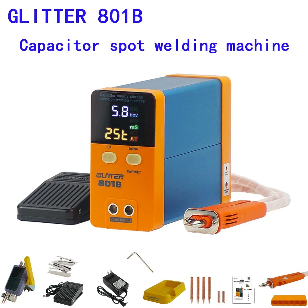 Sunkko GLITTER 801B Battery Spot Welder 11.6 KW Capacitor Energy Stora – powercentral