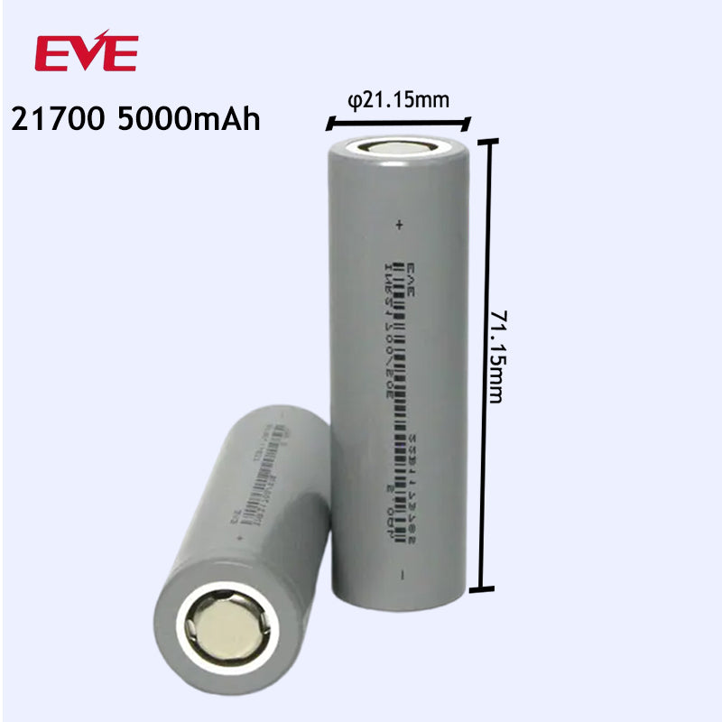 Tested EVE 50E 21700 4850mAh 29V 33V 18650 3200mAh 8.4A 10A Lithium Io ...