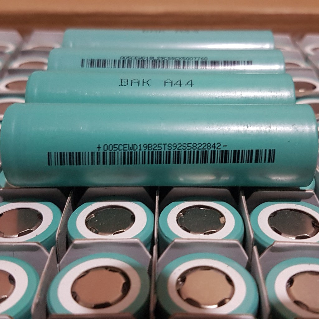1 PC BAK 3000mAh 2900mAh 18650 Battery, 9A, 3.7V, Grade A Lithium ion ...