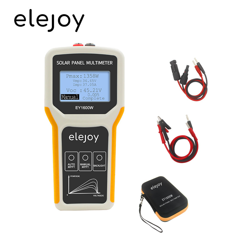 ELEJOY solar panel tester smart MPPT 400w 800w 1600w solar multimeter ...