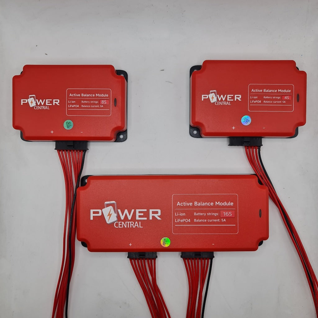 Power Central Daly Active Balancer 5A Current for 4S 8S 16S LiFePO4 12 ...