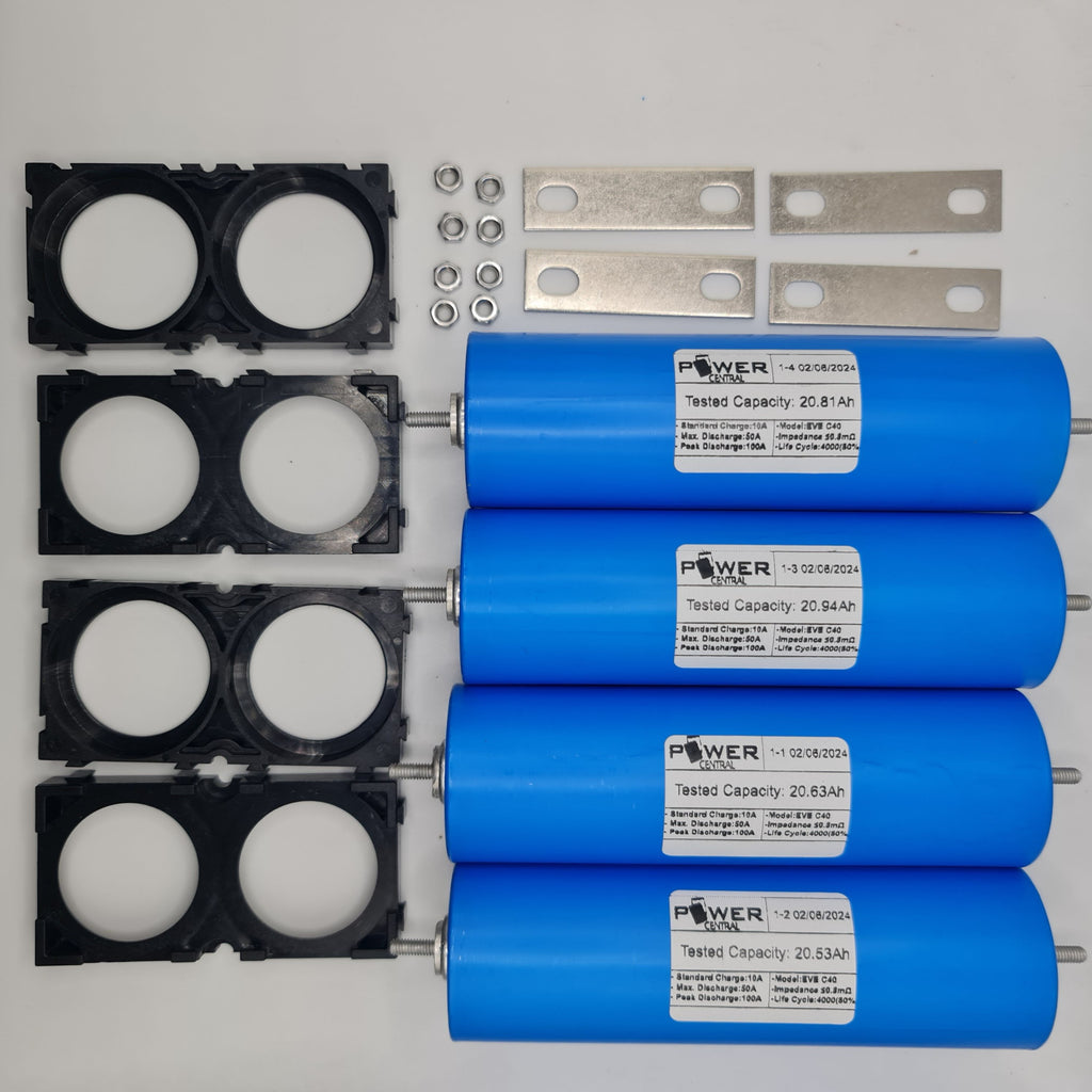 EVE C40 3.2v 20ah 60A 3C Lifepo4 4000 lifecycle 40135 Cylindrical Batt ...