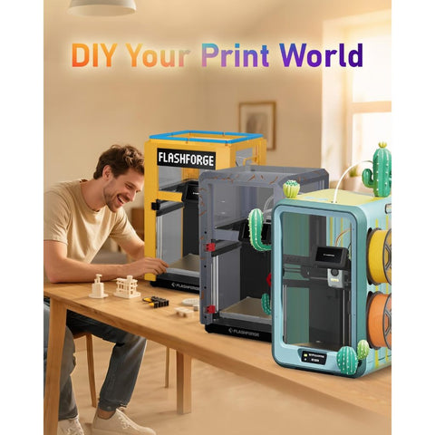 FLASHFORGE AD5X 3D Printer Enclosure Kit, DIY Colors & Style Noise & O ...